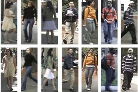 Pedestrian Examples From Viewpoint Invariant Pedestrian Recognition