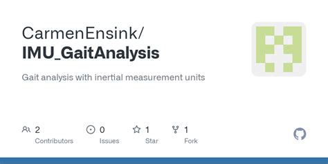 Github Carmenensink Imu Gaitanalysis Gait Analysis With Inertial Measurement Units