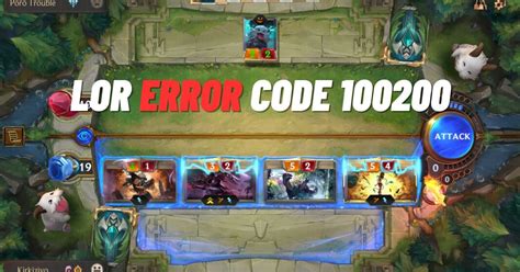 Lor Error Code 100200 [how To Fix 2024] Viraltalky