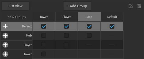 Help Required Collision Group Not Working Scripting Support