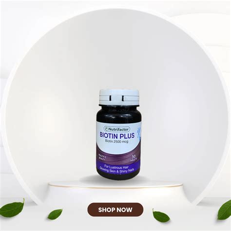 Nutrifactor Biotin Plus 30ct Drugsbank