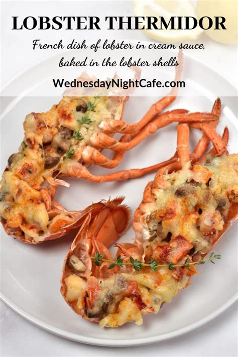 Lobster Thermidor Wednesday Night Cafe