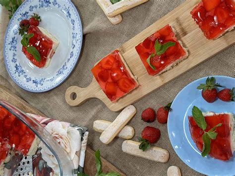 Γλυκό ψυγείου με σαβαγιάρ