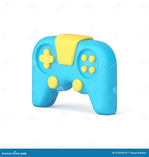 Gamepad Blue Console For Virtual Game Playing Pad Controller Cyberspace Entertainment 3d Icon