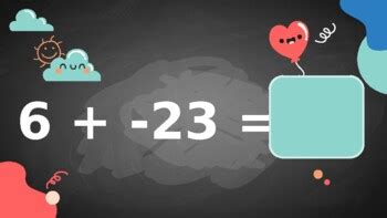 Practicing Adding Subtracting Integers By Massingill S Education Shop