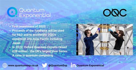 Quantum Exponential On Linkedin Quantum Invests In Quantum Oxford