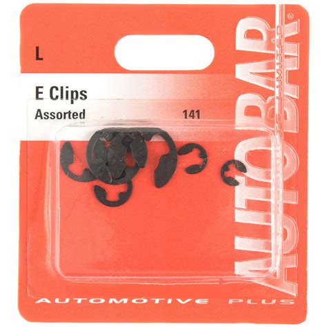 Autobar Assorted E Clips Wilko