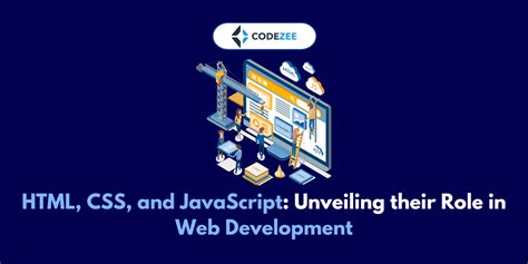 Html Css And Javascript Unveiling Their Role In Web Development