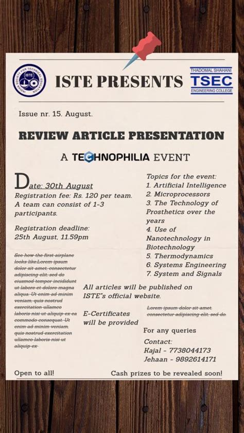 Iste Tsec On Linkedin Reviewarticle Presentations Presentationskills Publishing