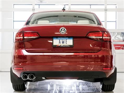 Awe Tuning Volkswagen Jetta Mk6 14t Track Edition Exhaust With Chrome