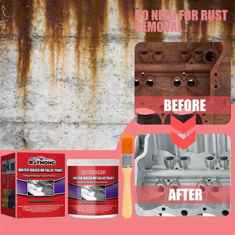 Rayhong Rust Free Primer Metal Refurbishment Loose Rust Bolt Rust Removal Water Based Primer
