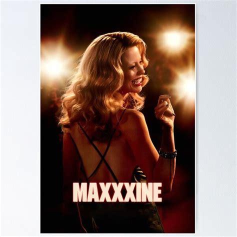 Maxxxine Poster For Sale By Lumley Redbubble Maxxxine Poster For Sale By Lumley Redbubble