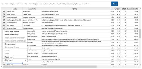 Csv Editor Cortext Manager Documentation