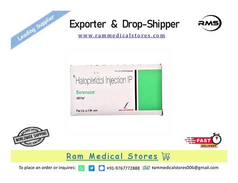 Serenace Haloperidol Injection 5 Mg At Best Price In Nagpur Id 2853509280048
