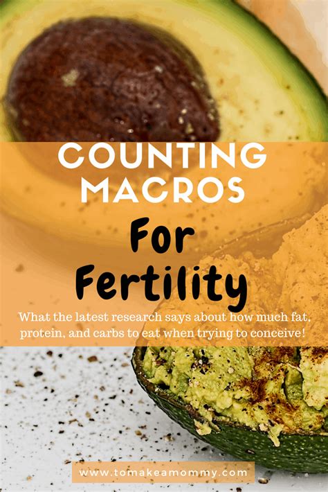 Tracking Macros For Fertility More Fat And Protein Less Carbs For TTC To Make A Mommy