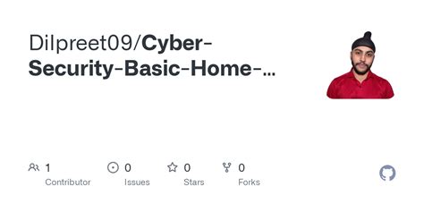 Github Dilpreet09cyber Security Basic Home Lab