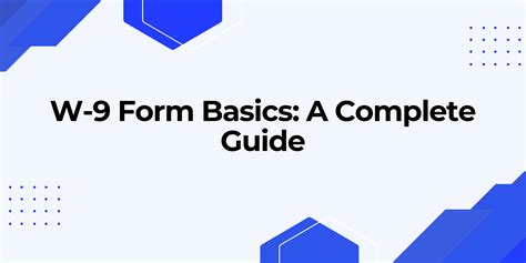W 9 Form Explained Everything You Need To Know