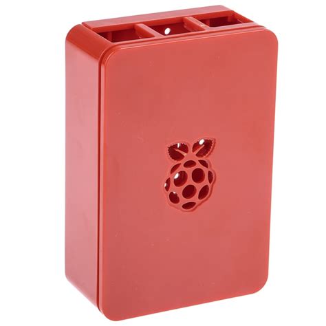 Asm 1900036 52 Designspark Caja Designspark De Abs Rojo Para Raspberry Pi 3b Y Anteriores