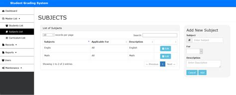 Complete Student Grading System Using Phpmysql Campcodes