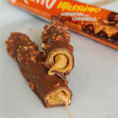 Chocolate Wafer Trento Massimo Amendoim Caramelo 375g Peccin