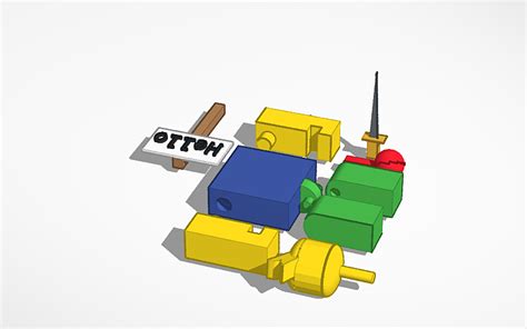 3d Design Roblox Action Figure Tinkercad