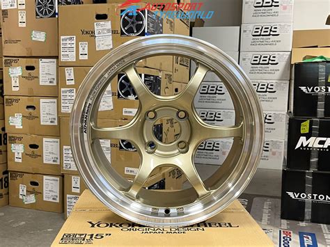 Advan Rg D2 Machining And Champagne Gold Mcg Autosport Tyre World