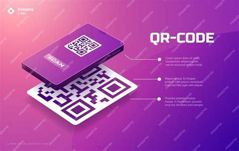 Premium Vector Qr Code On Phone Scan Me Coding For Mobile App Payment Isometric Smartphone