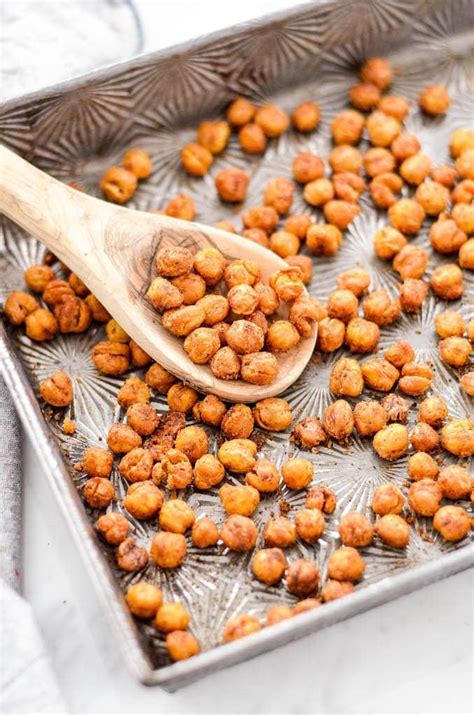 Crunchy Roasted Chickpeas Joyfoodsunshine