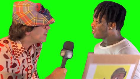 Nardwuar Vs Lil Uzi Vert Green Screen Creatorset