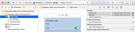 Tabellen Darstellen Mit Uitableviewcontroller