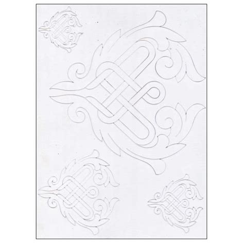 Celtic Designs 1 Easy Trace Reusable Leather Tooling Pattern Makeraid