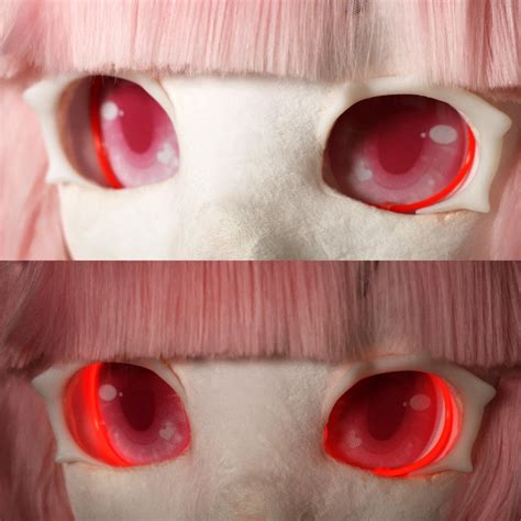 Fursuit Led Tracking Eyes Flexible El Light Strip For Cosplay 10
