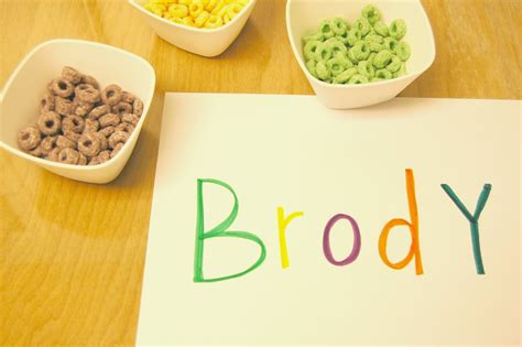 Whatever Dee Dee Wants She S Gonna Get It Froot Loops Name Activity Recipes Craft