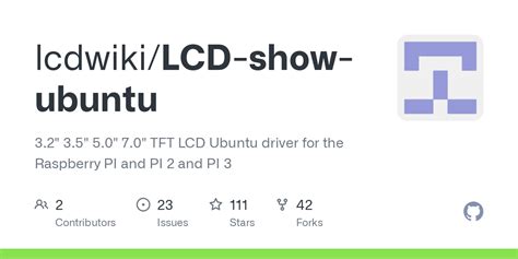 GitHub Lcdwiki LCD Show Ubuntu TFT LCD Ubuntu Driver For The Raspberry PI