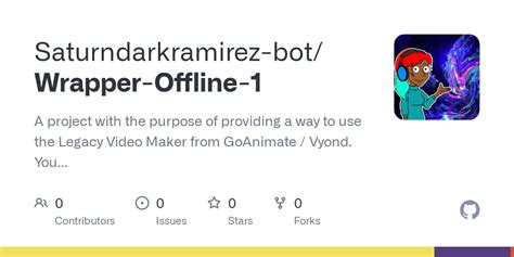Github Saturndarkramirez Botwrapper Offline 1 A Project With The Purpose Of Providing A Way