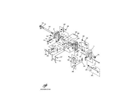 Adria Marine Ricambi Supporto Motore 9 9f 15f