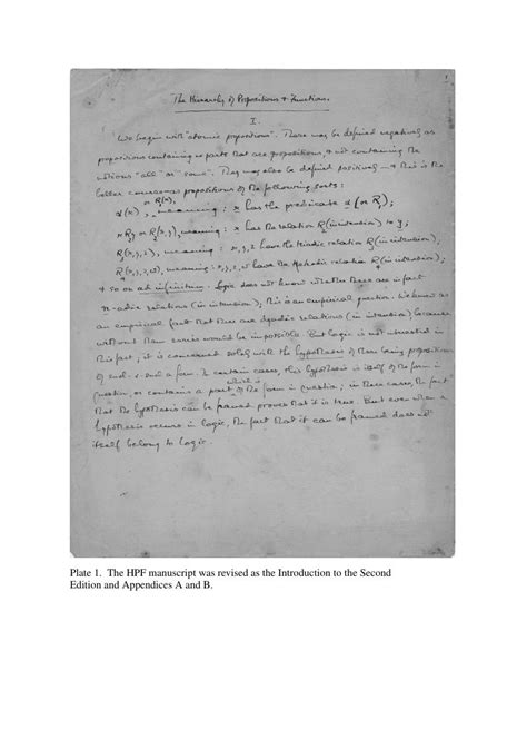 plate section the evolution of principia mathematica