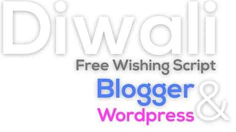 Happy Diwali Wishing Script For Blogger And Wordpress Viral Wishing Script Script Dunia
