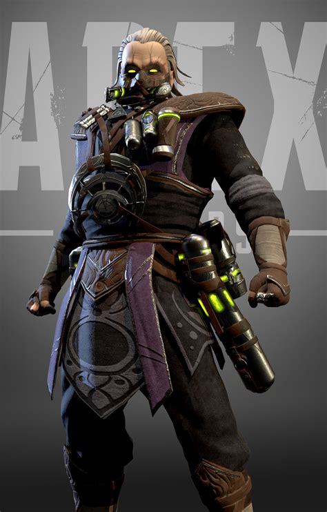 Artstation Apex Legends Caustic Mage Skin