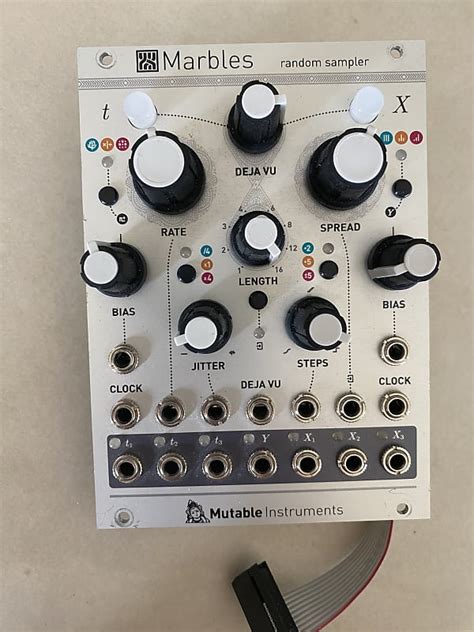 Mutable Instruments Marbles 2019 Present Silver Reverb