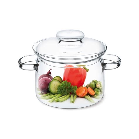 Огнеупорна стъклена тенджера 2 л боросиликатно стъкло Simax цена от 39 00 лв в Levon