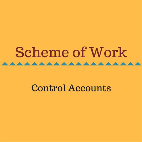 Control Accounts Resources