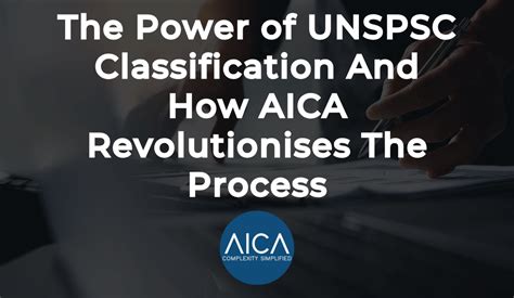 The Power Of Unspsc Classification