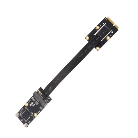 Mpcie To Mpcie Msata Ssd Extension Cable Wireless Network Wifi Wan Card Extender Mini Pcie Riser