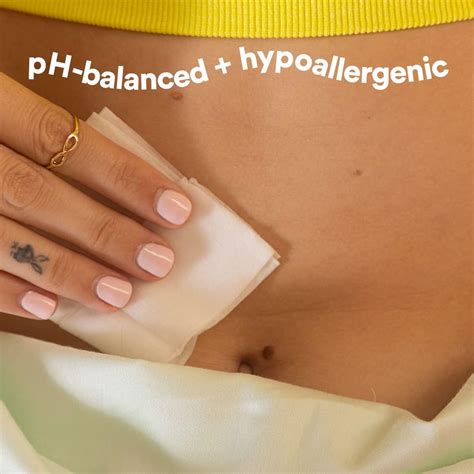 Hello Cake Sex Wipes Honeysuckle Flushable Hygiene Wipes For Adults Ph Balanced