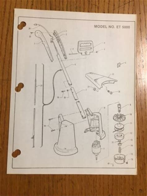 Echo Weed Eater Parts Diagram