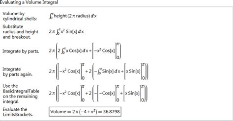 Calculus And Analysis Step By Step Definite Integration Mathematica