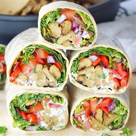 Chicken Wraps Saftige Füllung Für Wraps Mit Hähnchen