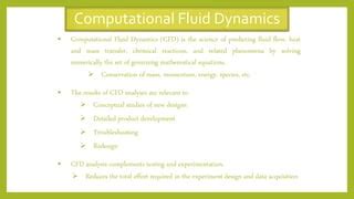 Computational Fluid Dynamics PPTX Physics Science