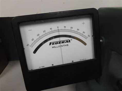 Mahr Federal Model 130b 24 0 4 Gage Block Comparator Calibrator Pm11 Bullseye Calibration